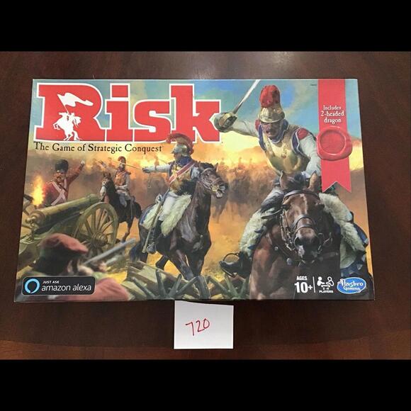 Hasbro | Games | Risk The Game Of Strategic Conquest Board Game Hasbro ...